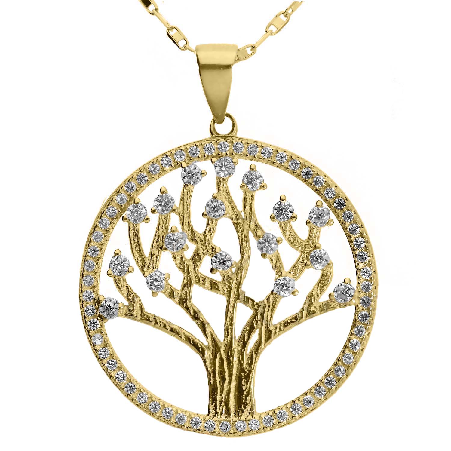 Wisiorek drzewka szczęścia próby 0,585 - Janosz Jubiler